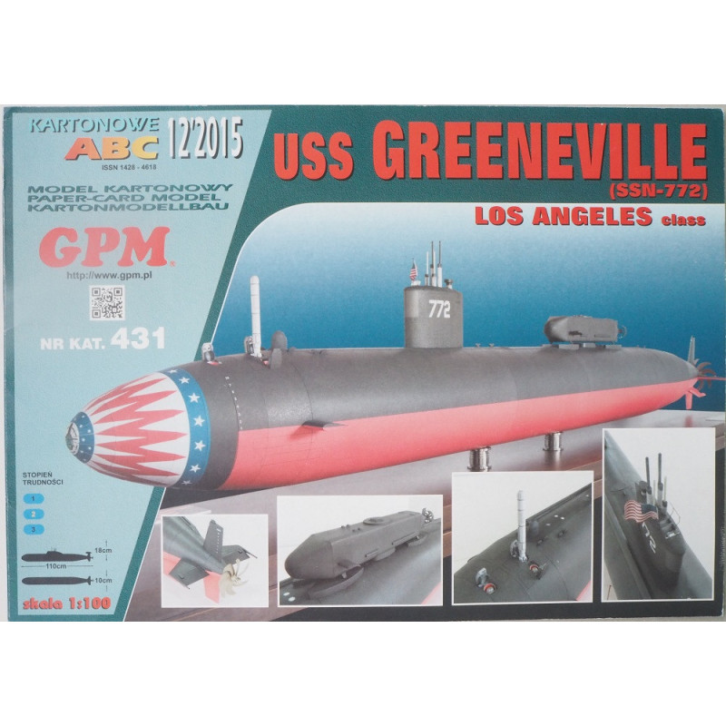 USS "Greeneville" (SSN-772) - US "Los Angeles"-class nuclear submarine