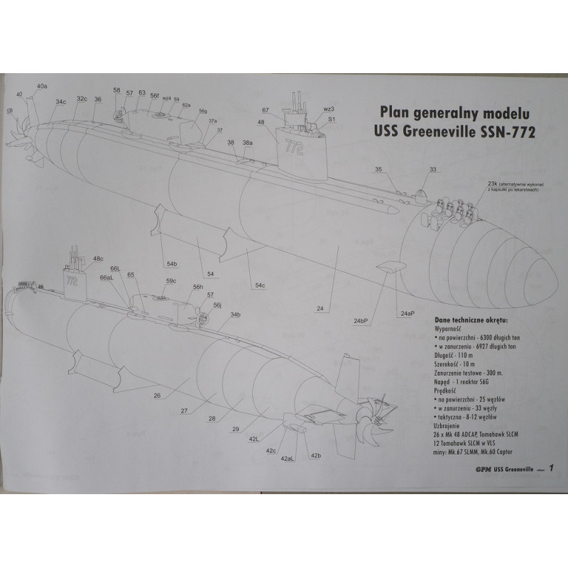 USS "Greeneville" (SSN-772) - US "Los Angeles"-class nuclear submarine