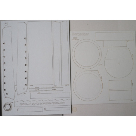 Bergepanzer "Tiger" - the German technical support device - a laser cut ...