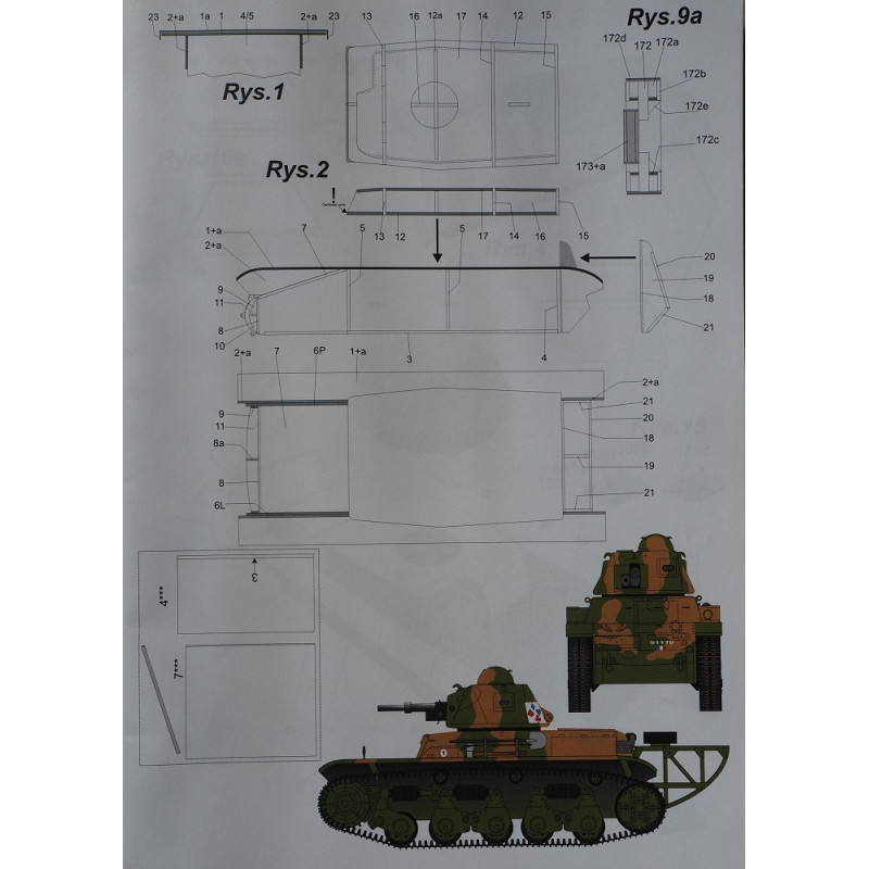 Renault R35. 1939 model - the French light tank