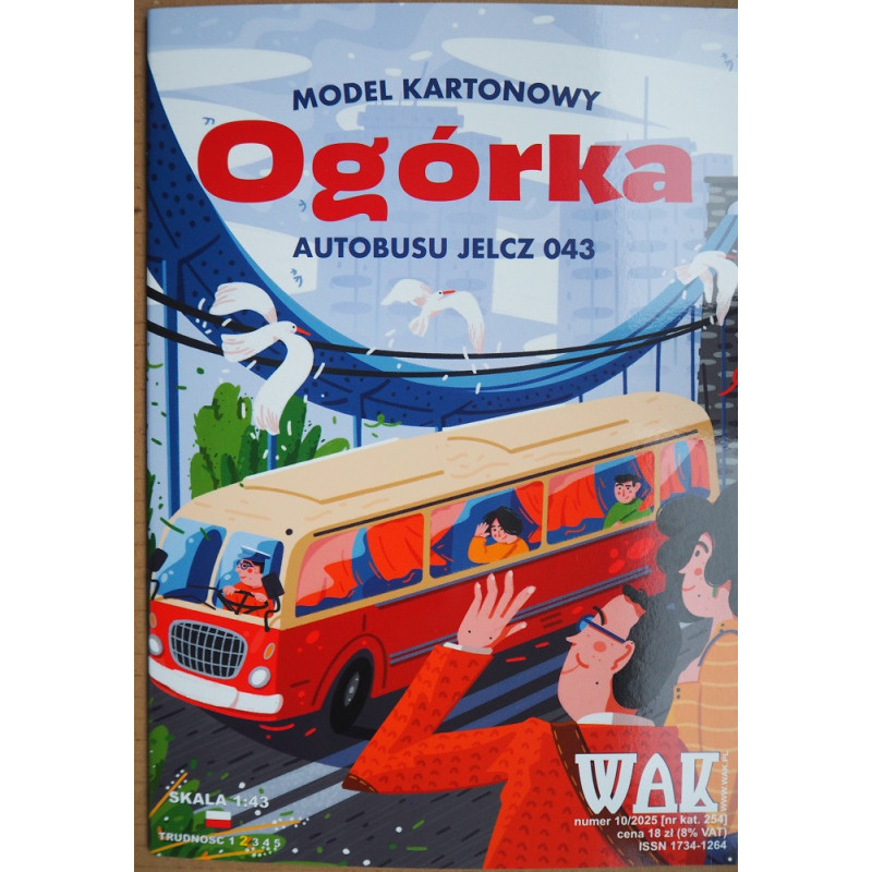 JELCZ 043 "Ogorek" – the Polish bus