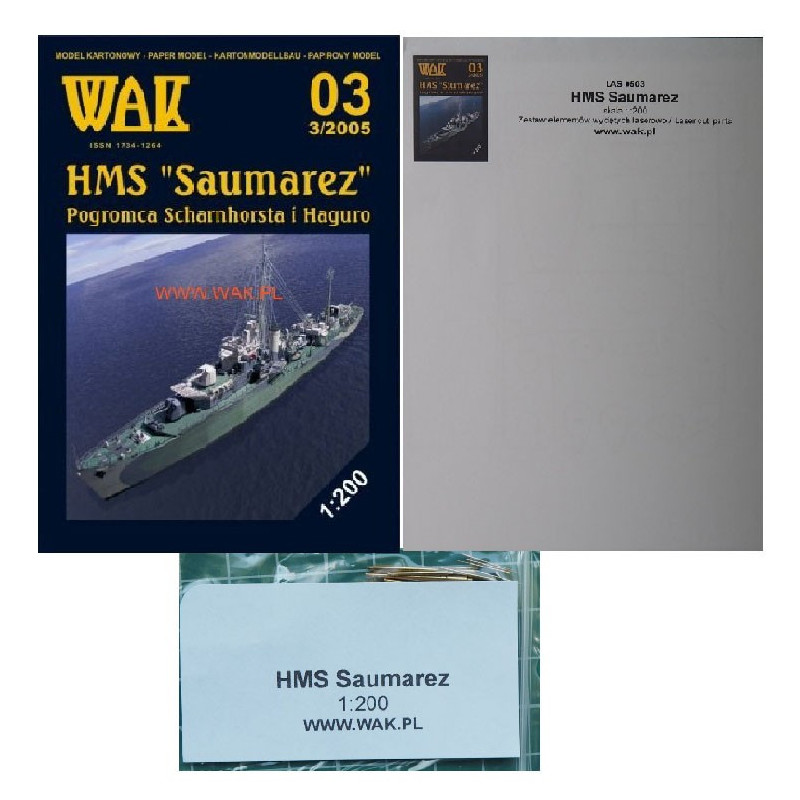 HMS „Saumarez“ (G 12) – eskadrinis minininkas - rinkinys